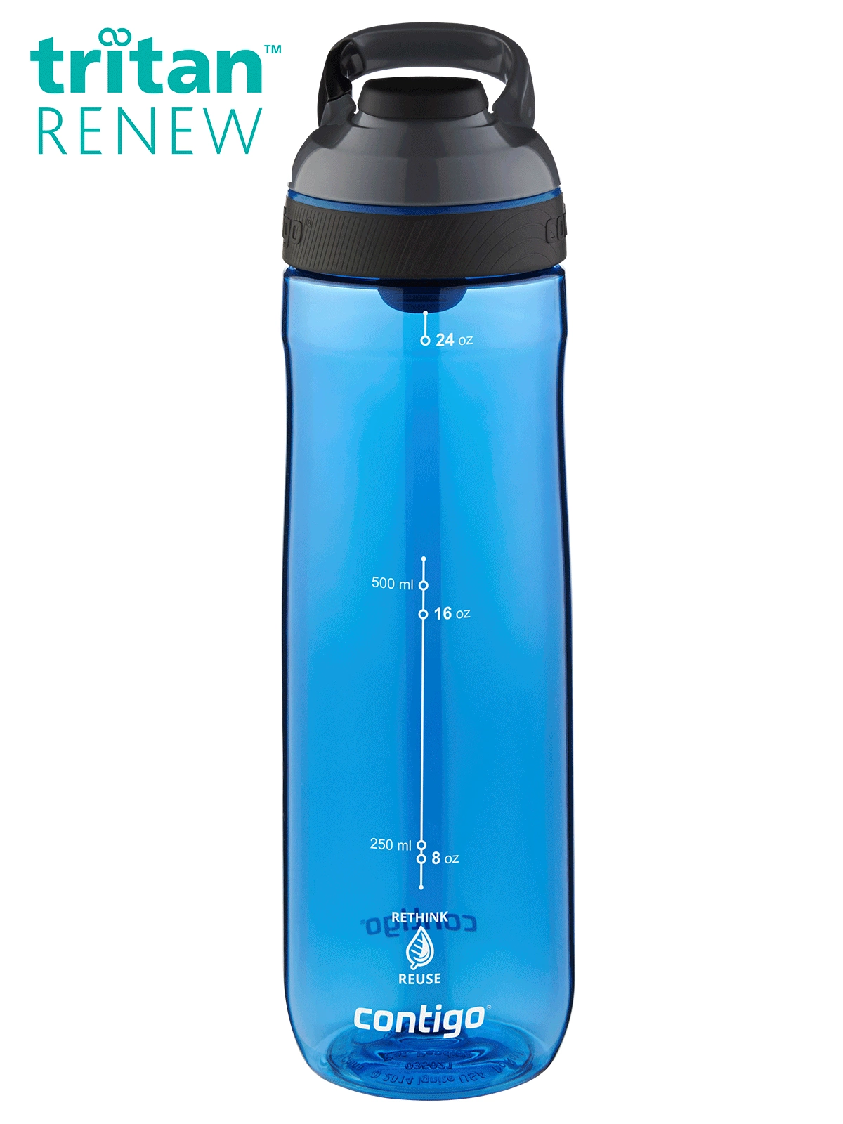Water Bottle Contigo Cortland 720ml - monaco/gray Blue | BRANDS ...